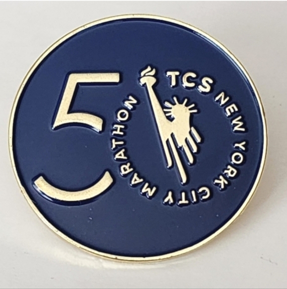 Accessories | Tcs New York City 221 50th Anniversary Marathon Pin ...